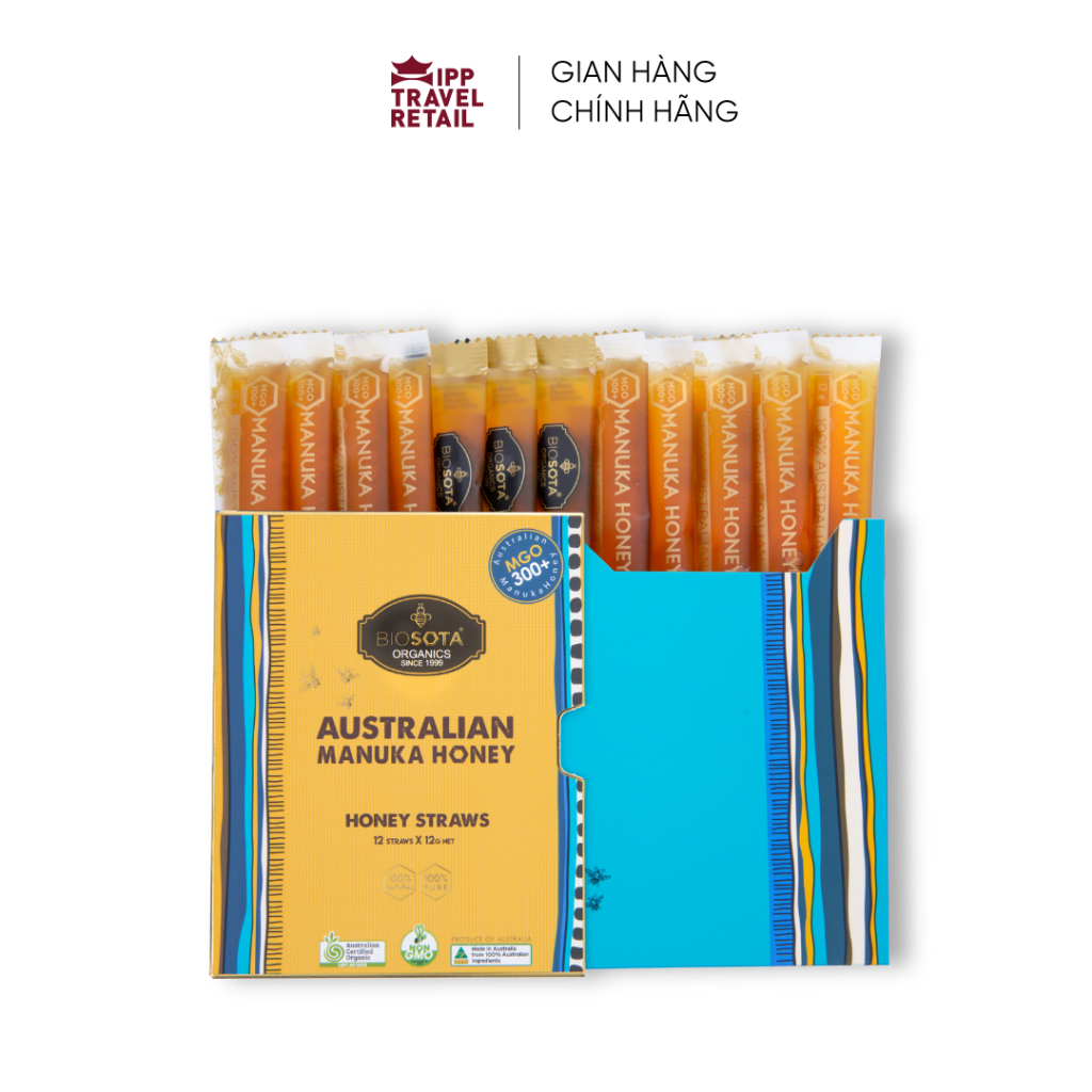 Thanh mật ong Manuka Úc 300+, 144g/hộp (12 thanh x 12g) | Shopee Việt Nam