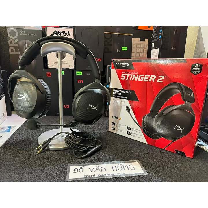 Tai nghe không dây Hyperx Stinger 2 Wireless/ Stinger Core 2 DTS 7.1 đã sử dụng | Shopee Việt Nam