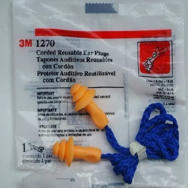 Nút bịt tai chống ồn 3M 1270 | Shopee Việt Nam