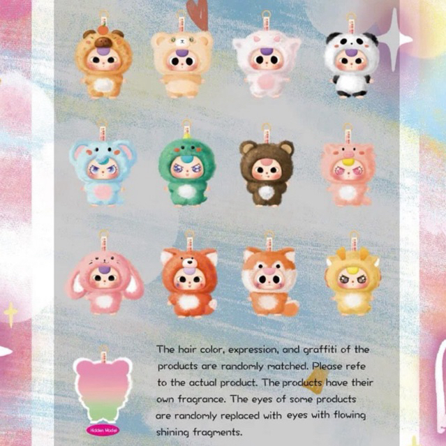 1 hộp blind box baby three V3 phiên bản mini outfit đáng yêu | Shopee ...