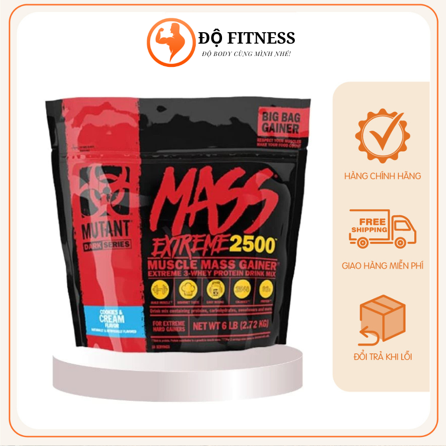 Mass Gainer Mutant 12 LB - thực phẩm chức năng | Shopee Việt Nam