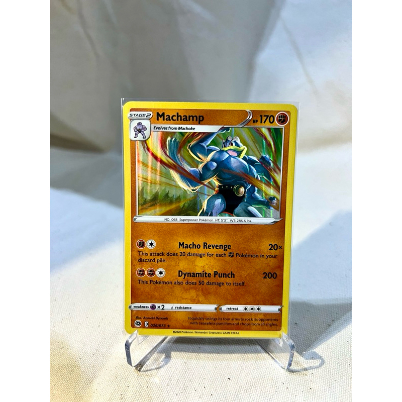 Thẻ Pokemon tcg Machamp Holo chính hãng | Shopee Việt Nam