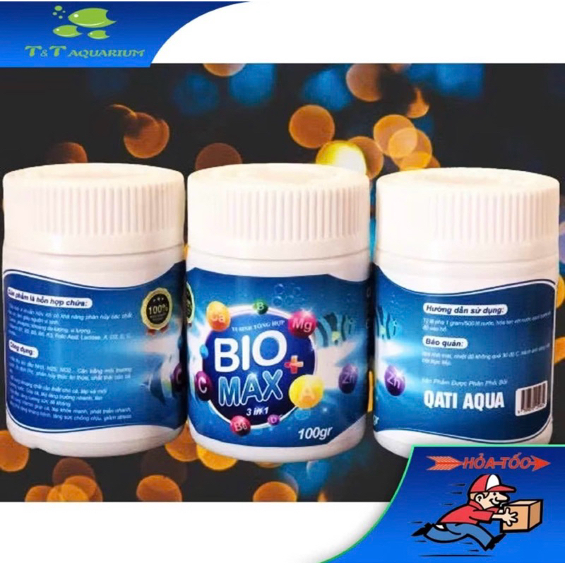 Vi Sinh Bio Max - BioMax Vi Sinh Bột Chuyên Xử Lý Mùi Hôi Tanh và Làm Trong Nước Hồ Cá | Shopee ...