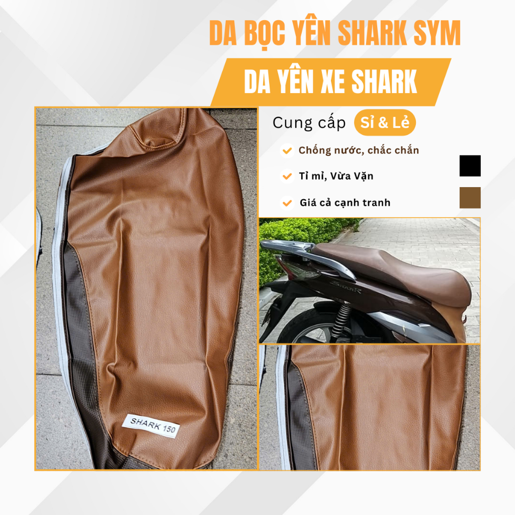 Da bọc yên xe Shark (Xe tay ga) | Shopee Việt Nam