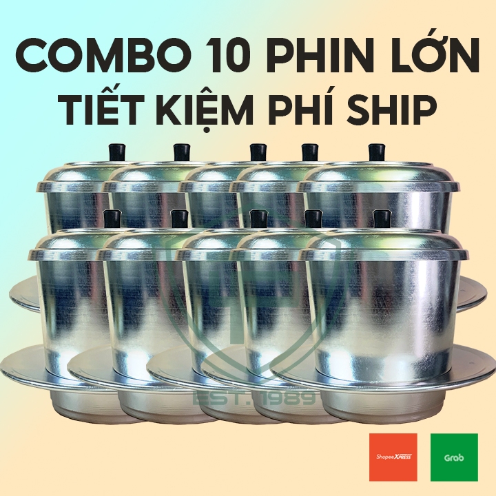 Combo 10 Phin Cà Phê Lớn Tiết Kiệm Phí Ship Cho Chủ Quán | Shopee Việt Nam