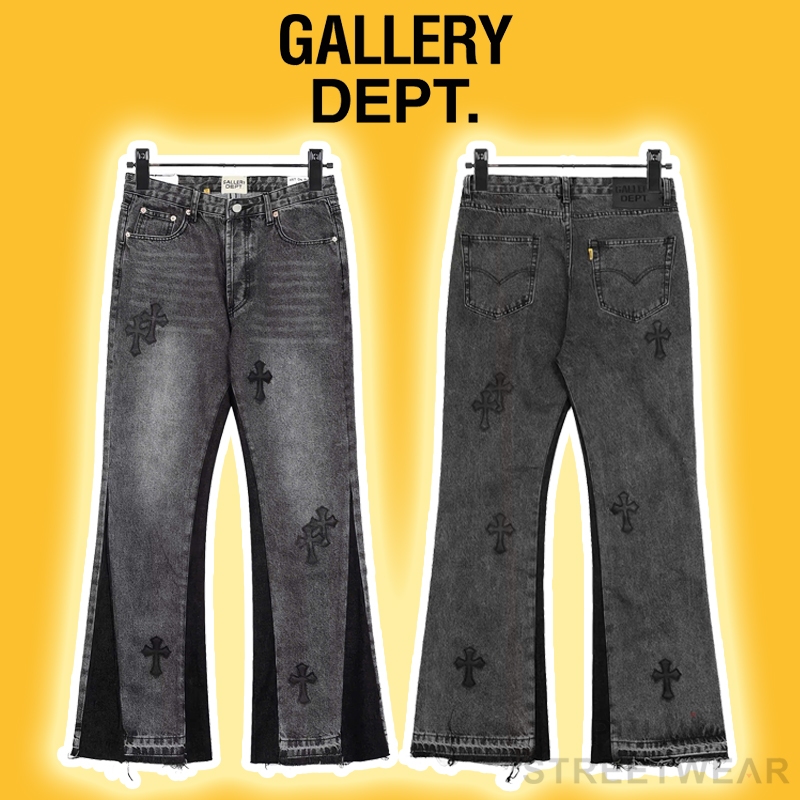 ⚡️[Mirror Quality] - Quần Jeans Chrome Hearts Gallery Flared Cross ...