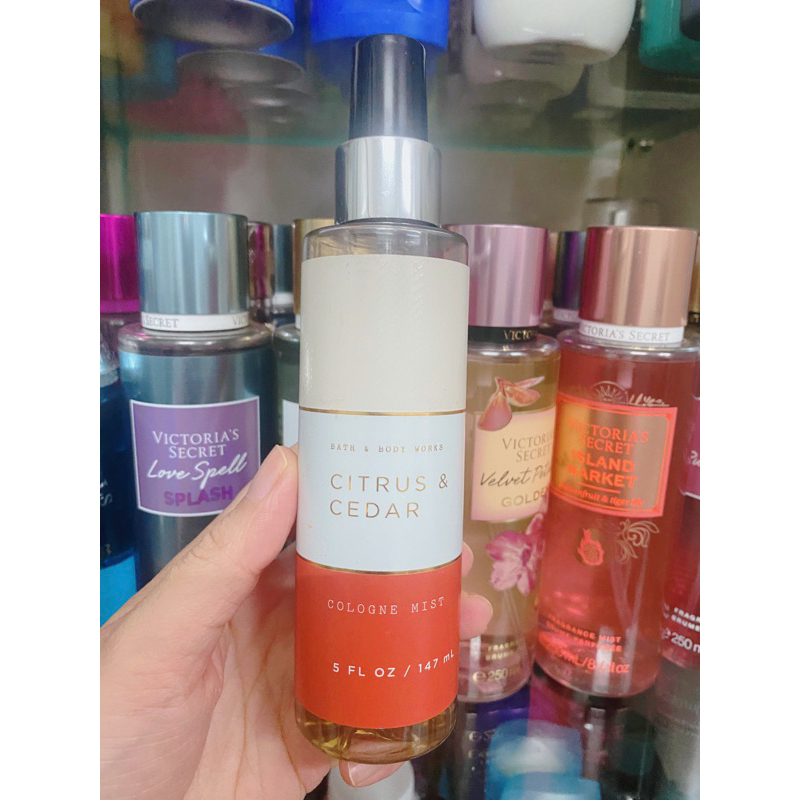 Xịt thơm toàn thân nam Citrus & Cedar - Bath & Body Works (147ml) - USA ...