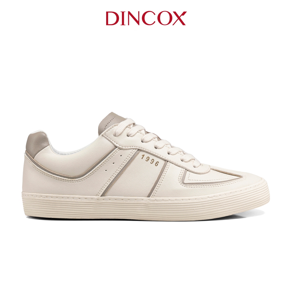Giày Sneaker Da Nam Nữ DC36 MILK TEA DINCOX Shoes Đế Bằng | Shopee Việt Nam