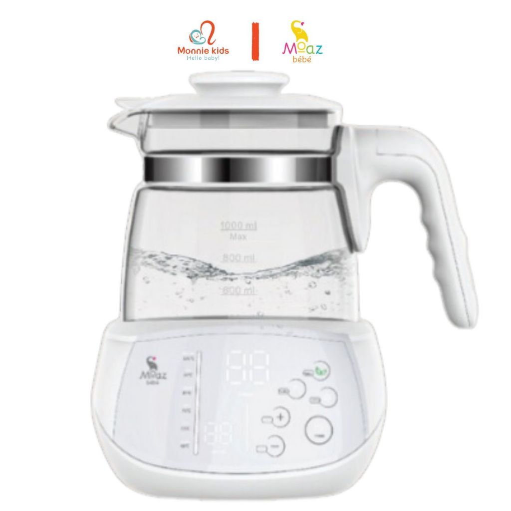 Bình đun nước siêu tốc giữ nhiệt Moaz Bebe MB002 pha sữa, trà và cafe ...