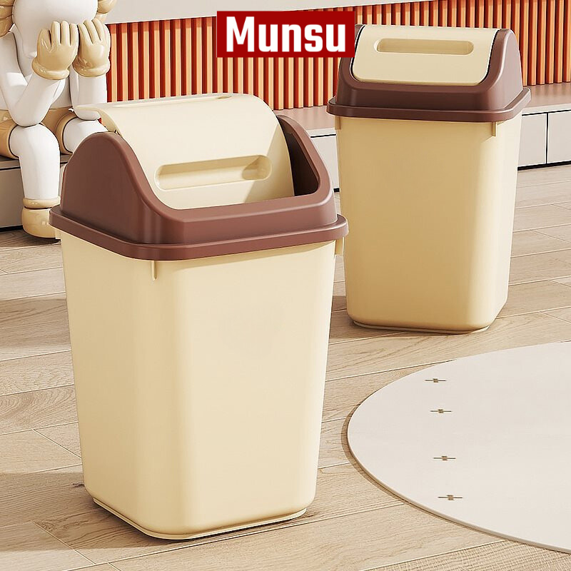 Thùng Đựng Rác Nắp Lật 2 Kích Thước, Thùng Rác Có Nắp 3 Màu Cho Gia Đình, Văn Phòng TR031 ...
