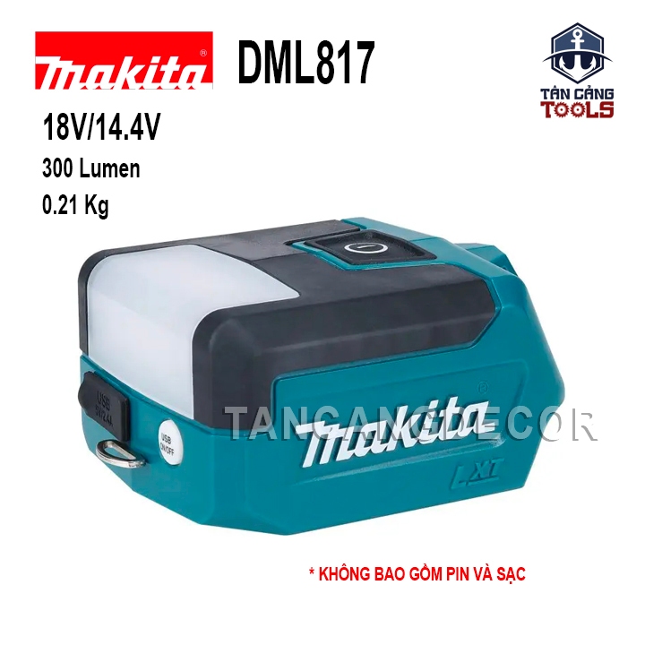 Đèn Led Dùng Pin 18V Makita DML817 ( Thân Máy ) | Shopee Việt Nam