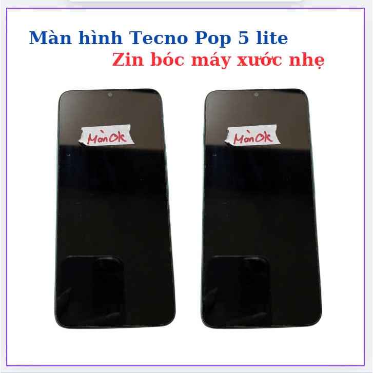 Màn hình Tecno Pop 5 lite,màn bóc máy xước nhẹ | Shopee Việt Nam