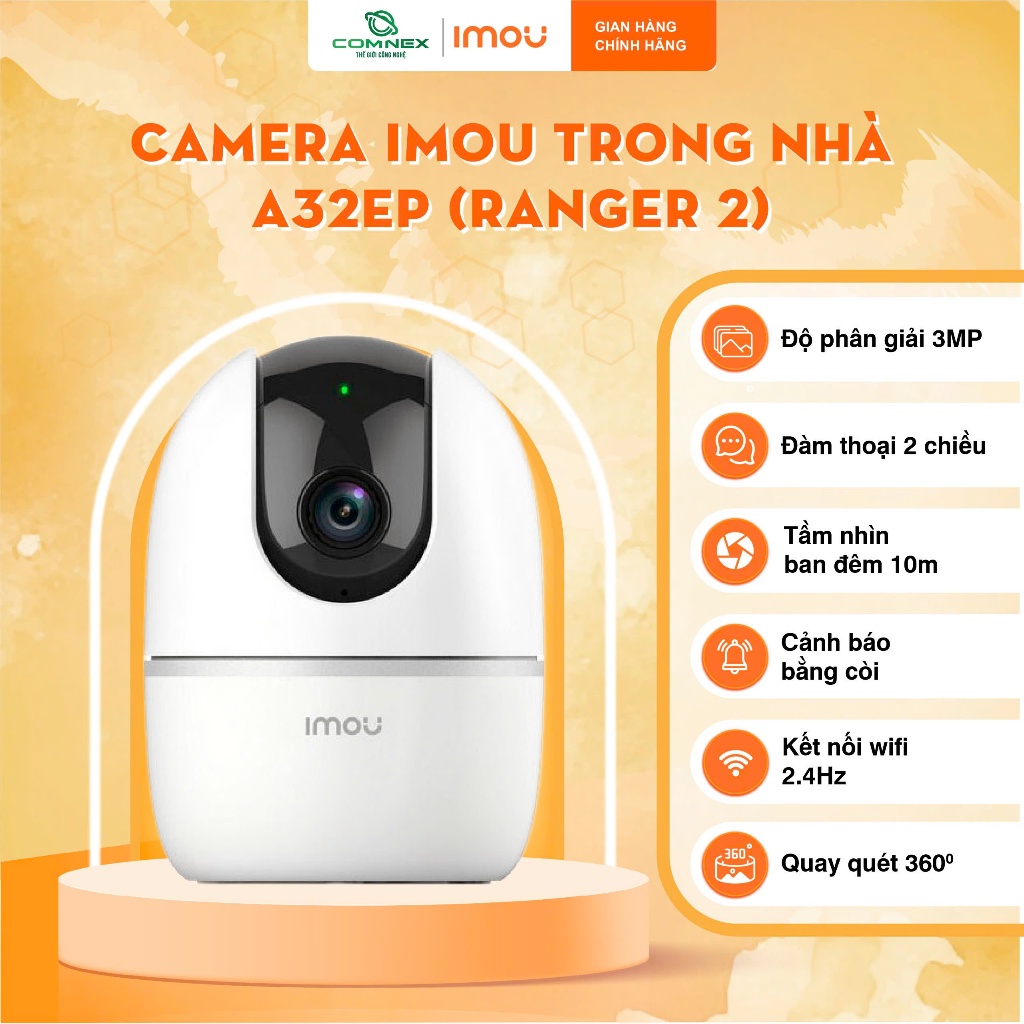 Camera Wifi IMOU A32EP 3MP | A52P 5MP Phát Hiện Chuyển Động | Bảo Hành ...