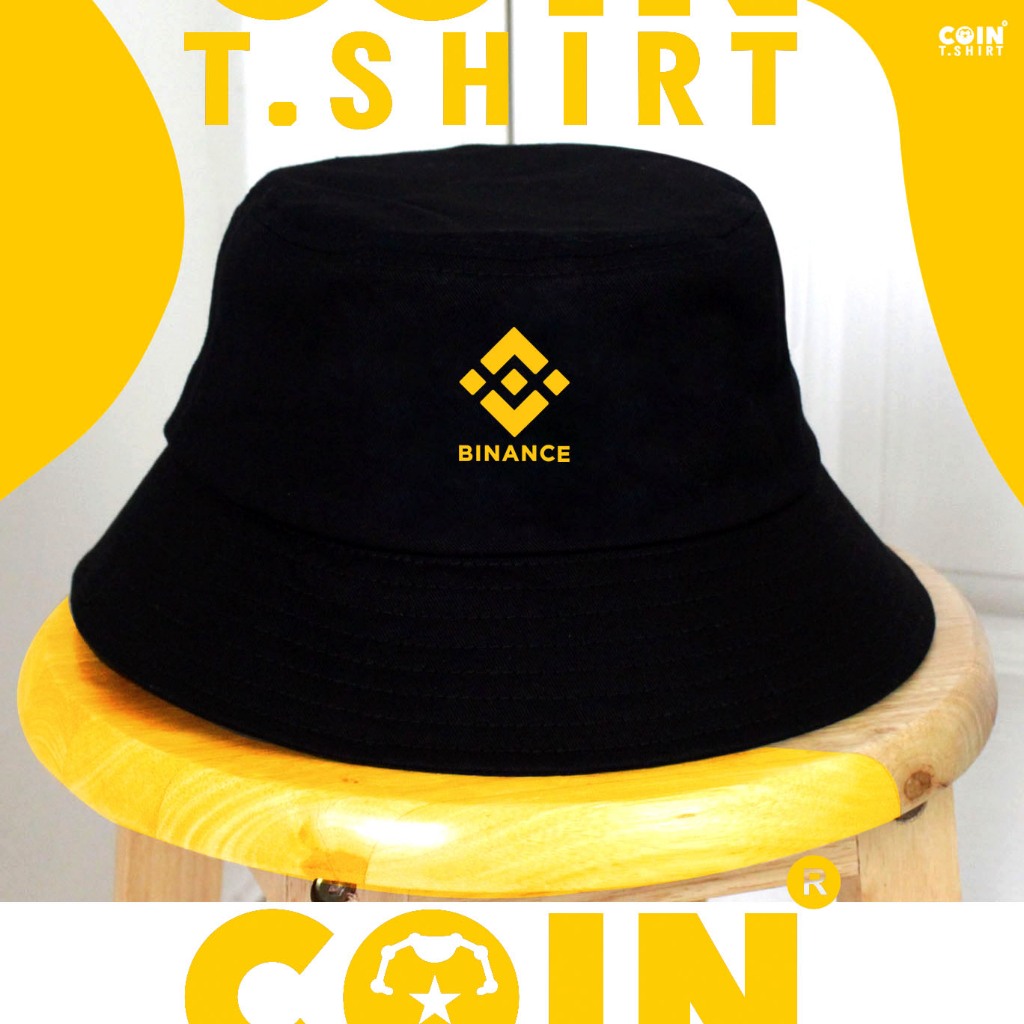 Mũ bucket hat Binance Cao Cấp, Cointshirt, Holder Bitcoin, Binance ...