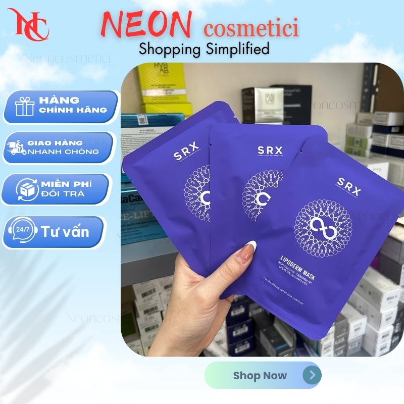 Mặt nạ dưỡng ẩm phục hồi làn da mỏng yếu Lipoderm Mask SRX | Shopee ...