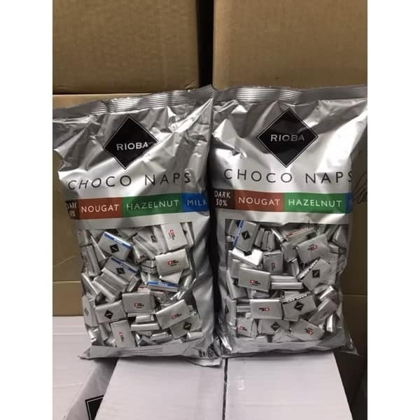 date 6/8/2025 Socola Rioba Choco naps 1kg 4 vị | Shopee Việt Nam