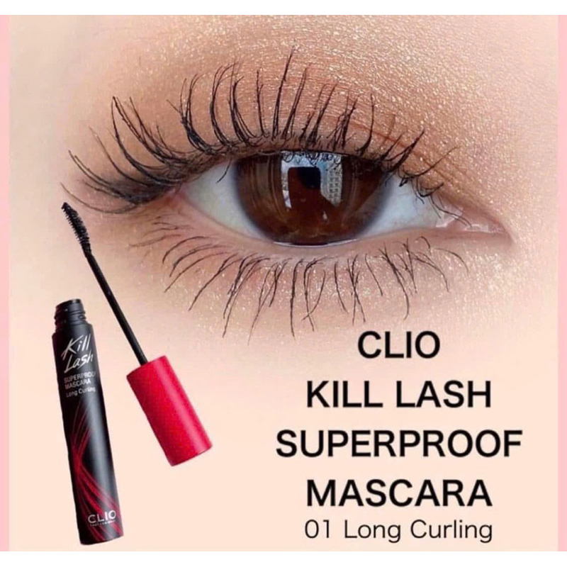 Mascara CLIO KILL LASH SUPERPROOF 2 mascara số 1+1mascara tẩy trang mi ...