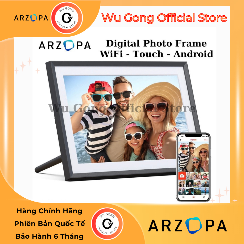 Khung Ảnh Kỹ Thuật Số ARZOPA Cảm Ứng WIFI 10.1 inch - 15.6 inch IPS Full HD Khung Ảnh Chuyển ...