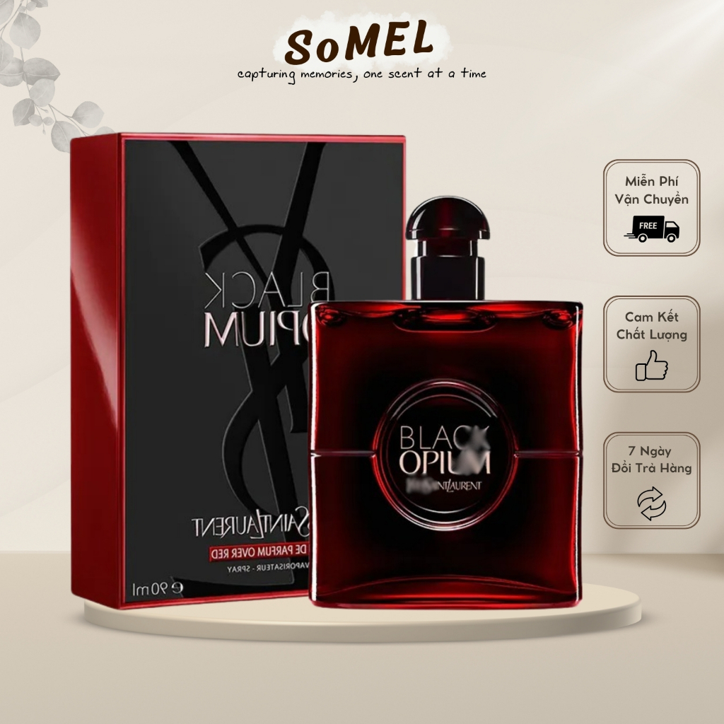 Nước hoa nữ Y Black Opium Over Red EDP chai 90ml - Ngọt ngào Gợi cảm ...