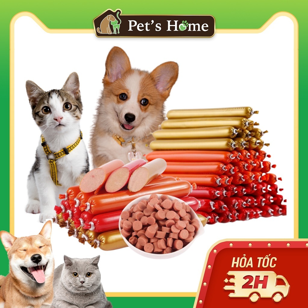 Xúc xích Dong Pet cho chó mèo cây 15g | Shopee Việt Nam