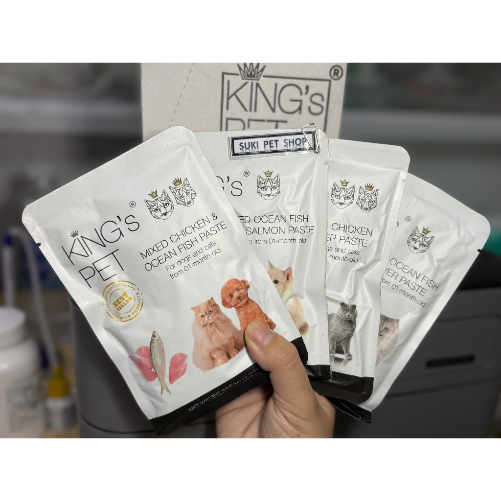 PATE KING'S PET ( 70g ) - PATE DINH DƯỠNG DÀNH CHO CHÓ MÈO TỪ 01 THÁNG ...