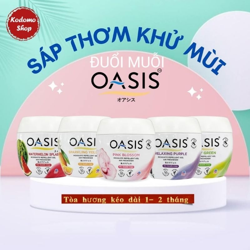 SÁP THƠM PHÒNG ĐUỔI MUỖI OASIC 180G ( nhiều lựa chọn ) | Shopee Việt Nam