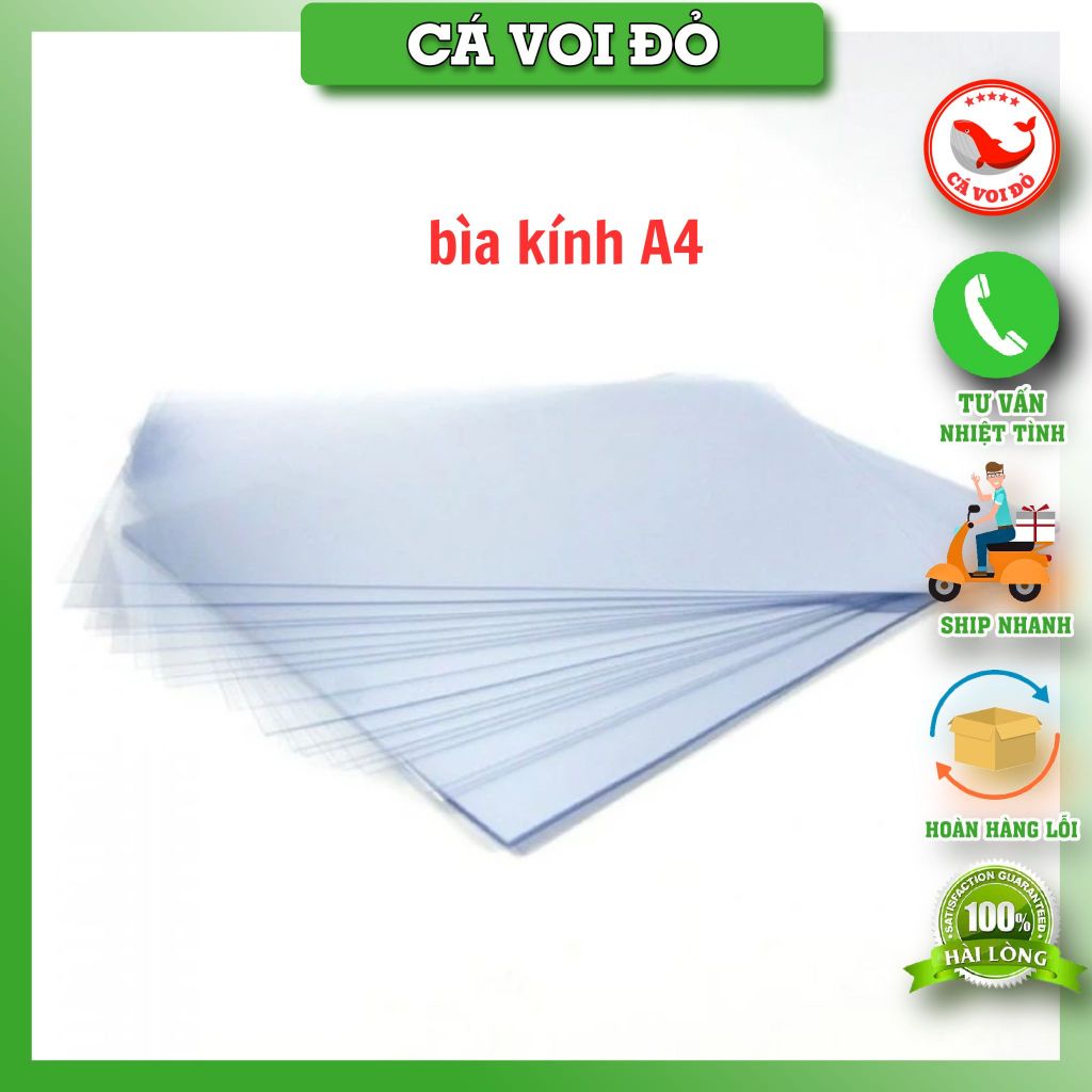 BÌA KIẾNG ngũ sắc A4 1.5 zem - bìa mica a4 - bìa bóng kính a4 (1 TỜ) | Shopee Việt Nam