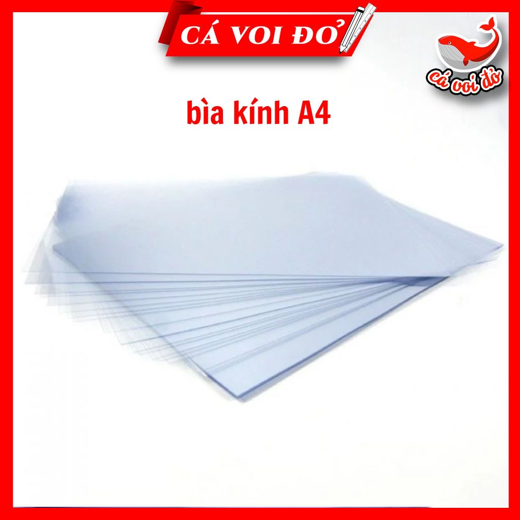 BÌA KIẾNG ngũ sắc A4 1.5 zem - bìa mica a4 - bìa bóng kính a4 (1 TỜ) | Shopee Việt Nam