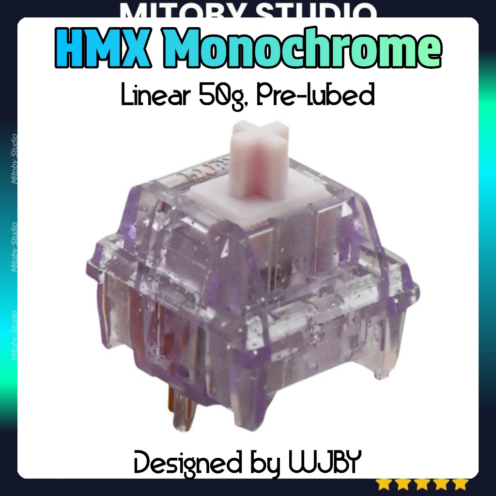 HMX Su Color R2 Purple Jammy linear Switch Công Tắc Bàn Phím Cơ Mitoby ...