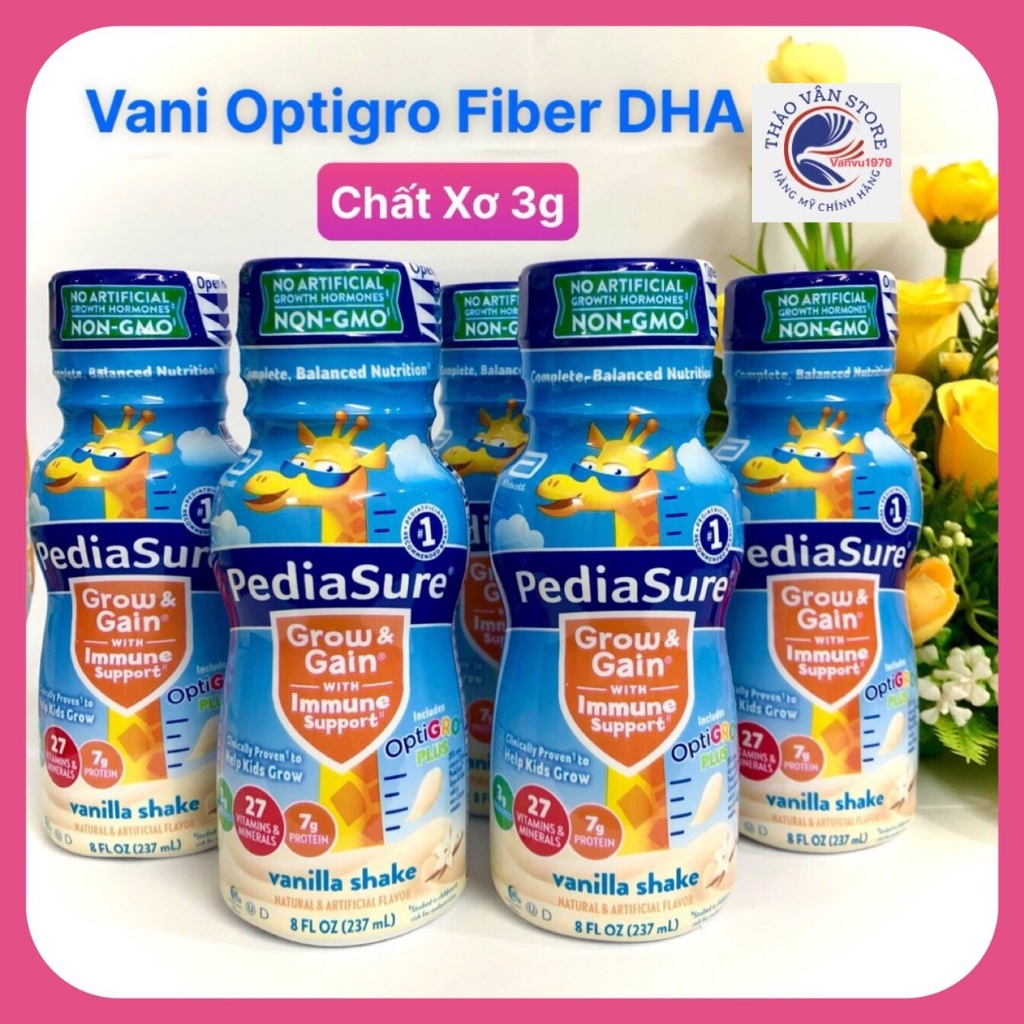️ [Q3] [Date 9/2025] Sữa nước Pediasure Vani Optigro Grow Gain DHA Mỹ ...