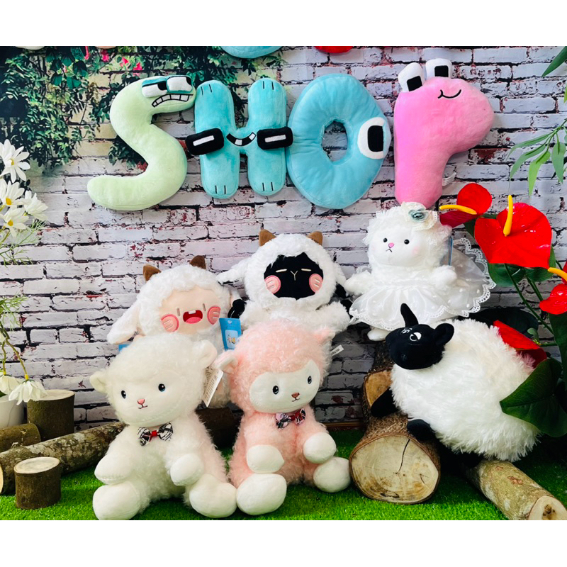 Gấu bông cừu the sheep ( cừu bông béo) | Shopee Việt Nam