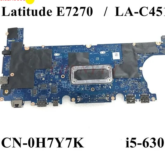 Mainboard laptop Dell Latitude E7270 7270 i5 6300U LA-C451P | Shopee Việt Nam