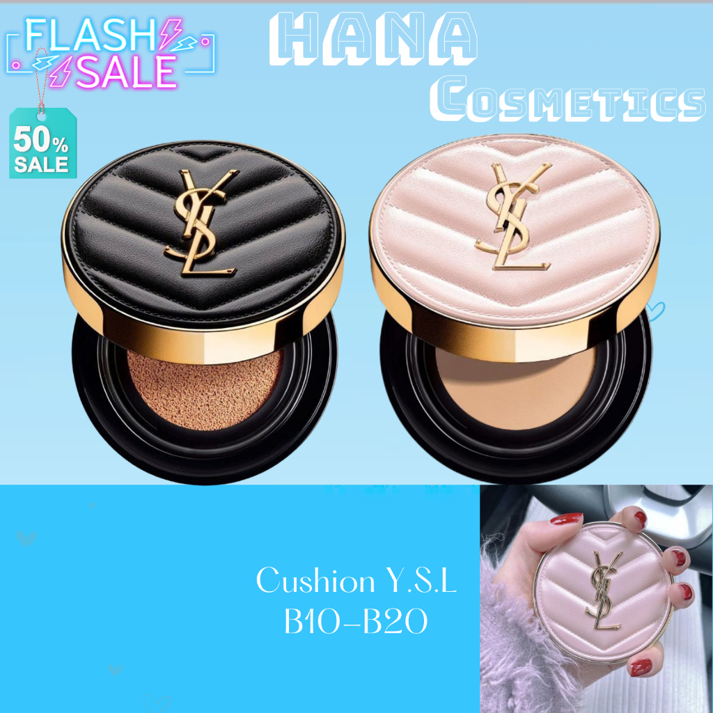 Phấn Nước Cushion YSL Touche Éclat Glow Pact bản Hồng mới 2024, Haha Shop | Shopee Việt Nam
