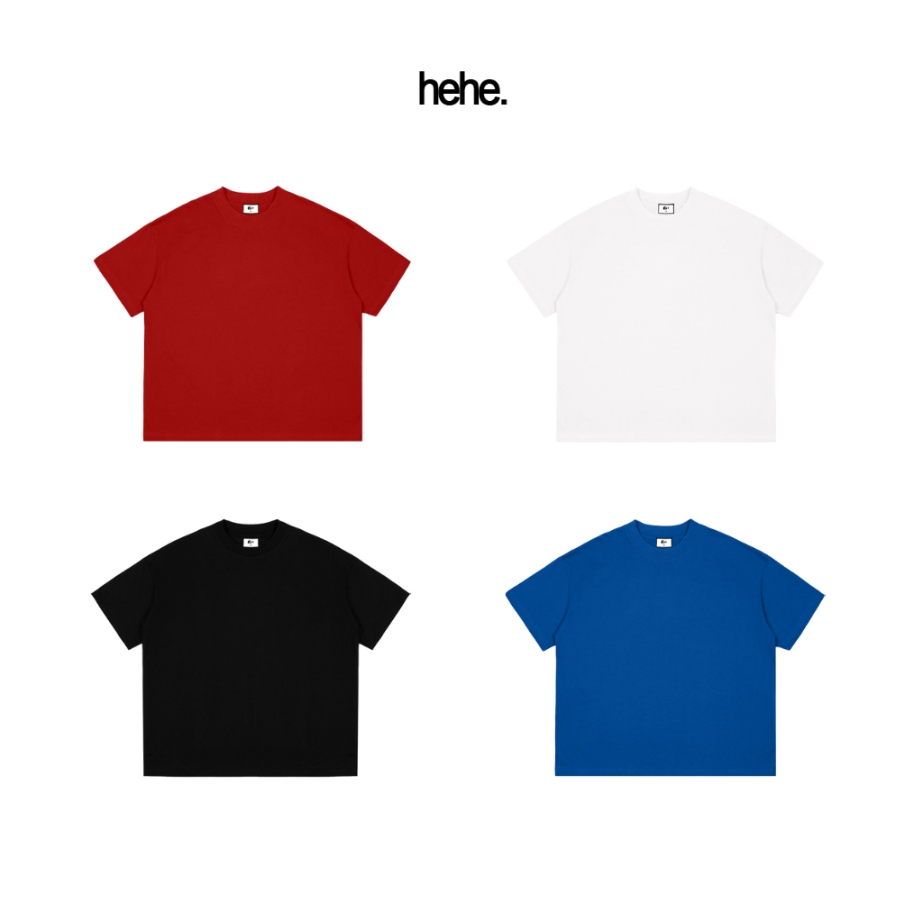 FAT - ÁO THUN BOXY 280gsm - Trơn Basic. | Shopee Việt Nam
