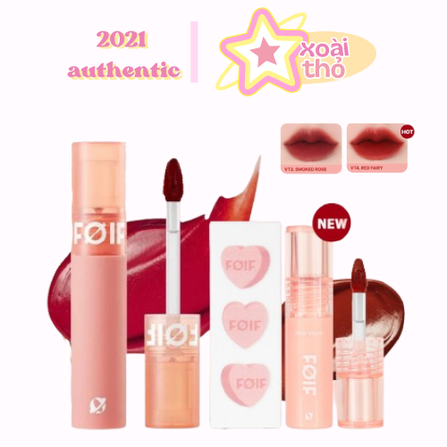 [FOIF by MERZY] Son Kem Lì Thuần Chay Foif Daily Velvet Tint 3g ...