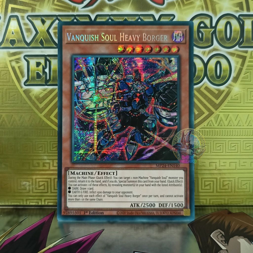 Vanquish Soul Heavy Borger – MP24-EN140 – Prismatic Secret Rare [Thẻ ...