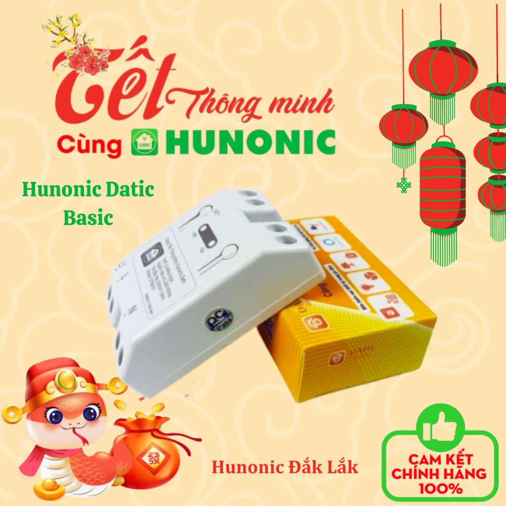 Công Tắc Thông Minh điều khiển từ xa Hunonic Datic Basic | Shopee Việt Nam