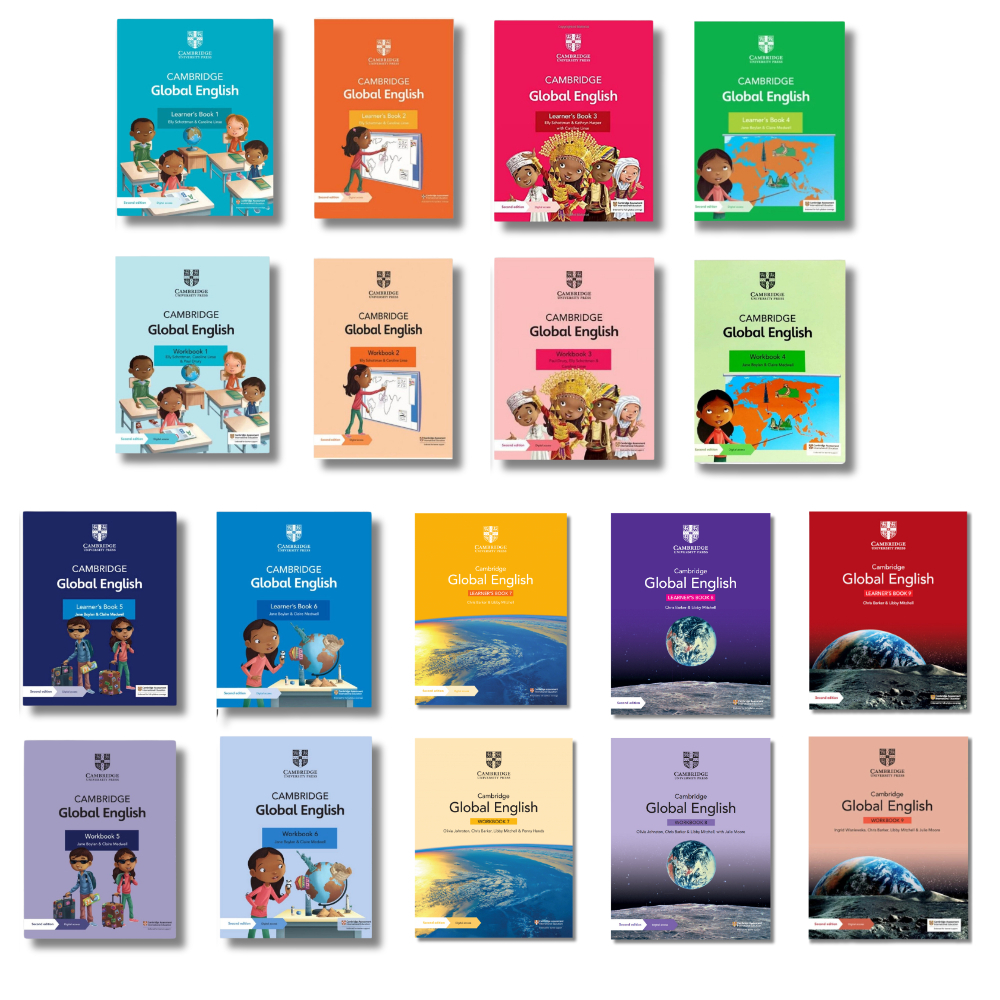 Sách - Cambridge Global English 2nd Level 1-9 - Trọn bộ 2 cuốn Learner ...