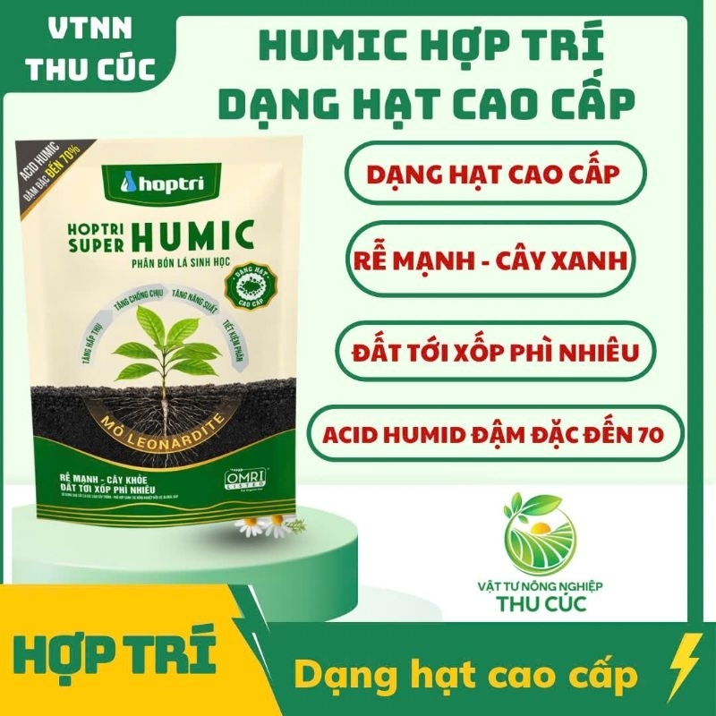 Phân Bón Lá Sinh Học Hợp Trí Super HUMIC- Dạng Viên ( Gói 1kg) | Shopee ...