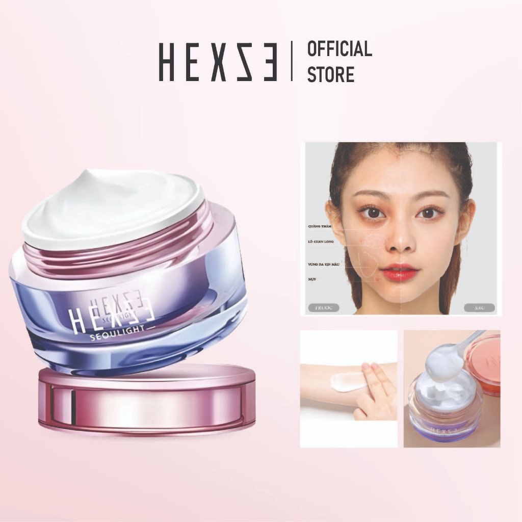 Kem lười nâng tone sáng da HEXZE 50ml, kem Lazy dưỡng cấp ẩm, sáng da nâng tone tự nhiên ...