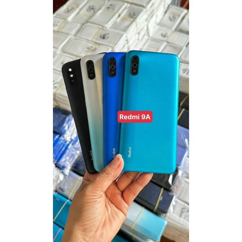 vỏ xiaomi Redmi 9A full bộ kèm kính cam | Shopee Việt Nam