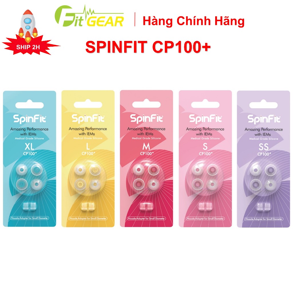 Nút Tai Nghe SpinFit CP100+ Chính Hãng | Shopee Việt Nam