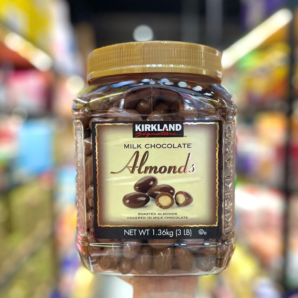 [Nhập Mỹ] Socola Sữa Bọc Hạnh Nhân Kirkland Milk Chocolate Almonds 1 ...
