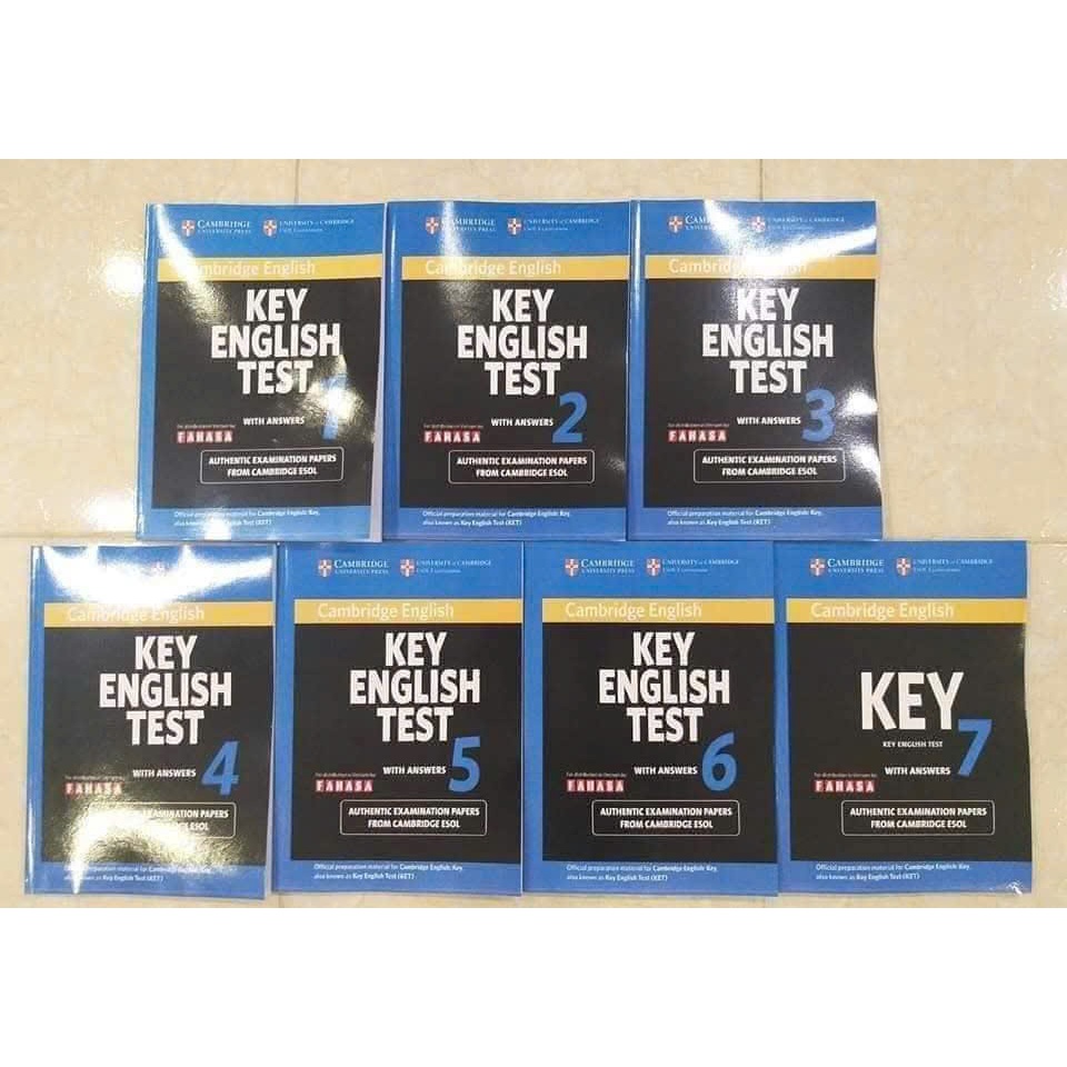 Sách Key English Test (1-7) - KET | Shopee Việt Nam
