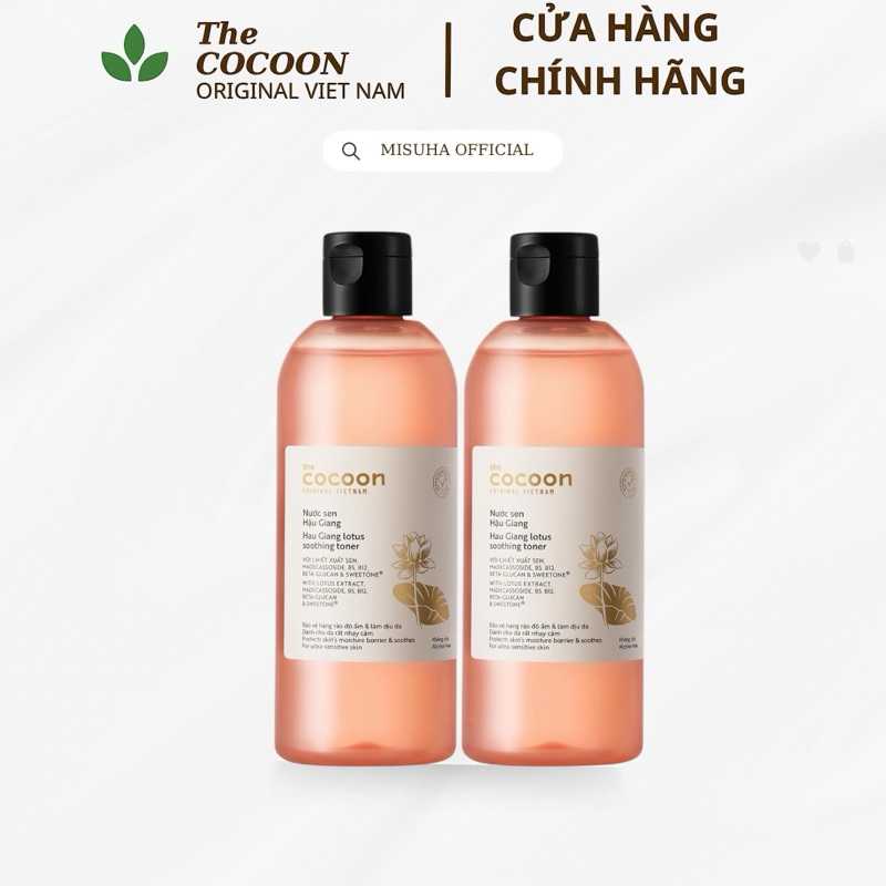 Nước cân bằng da Sen Hậu Giang Cocoon 310ml| Toner Sen Hậu Giang ...