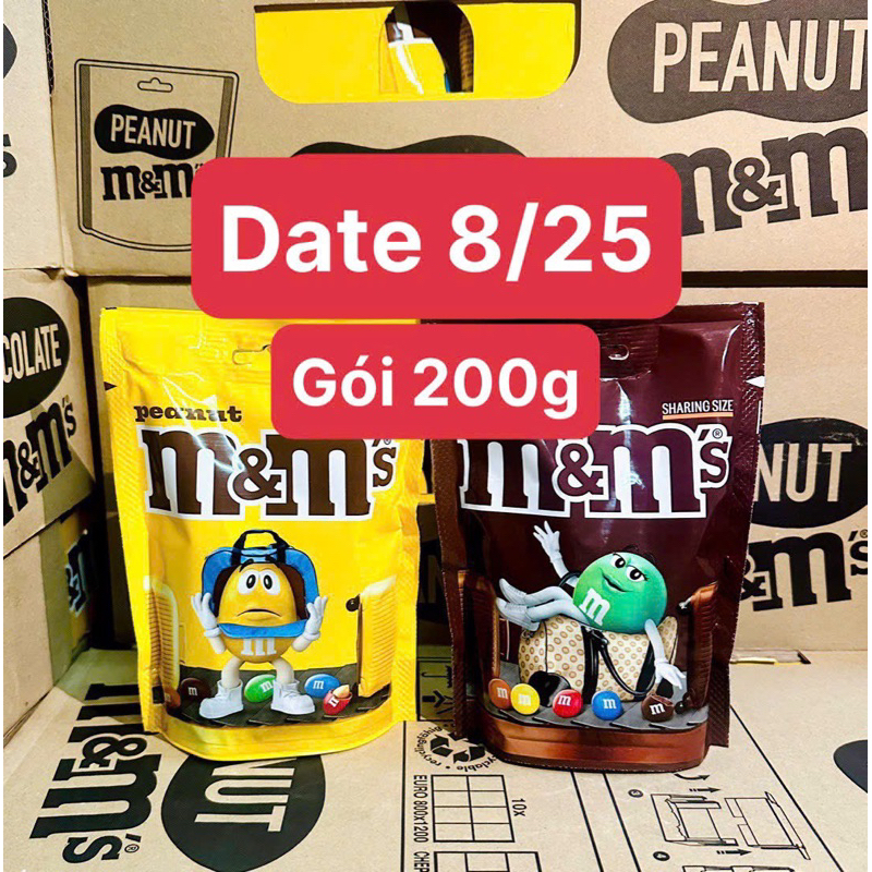 Kẹo socola M&M nhận bơ đậu phộng mỹ | Shopee Việt Nam
