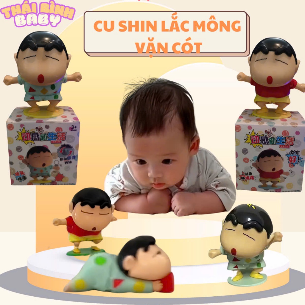 Shin blindbox - Shin lắc đầu.Mô hình Shin vặn cót. Đồ chơi Shin-blind ...