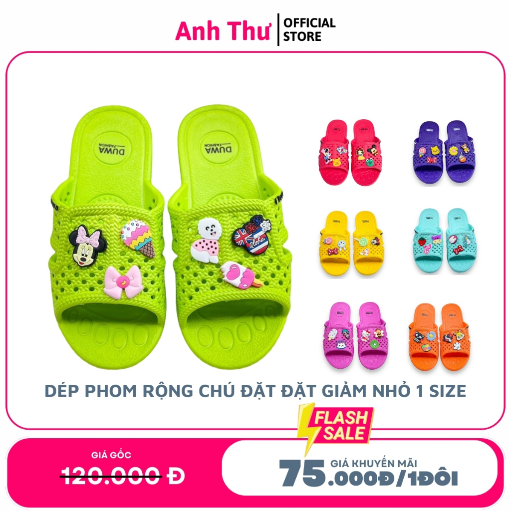 Dép tổ ong gắn stickers nam nữ chất EVA siu nhẹ 10 màu size 35 đến 42 ...