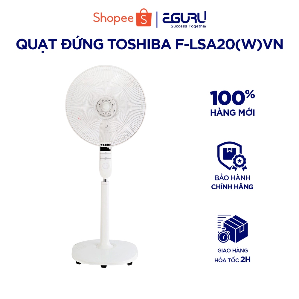 Quạt đứng Toshiba F-LSA20(W)VN Trắng / F-LSA20(H)VN Xám | Hàng Chính ...