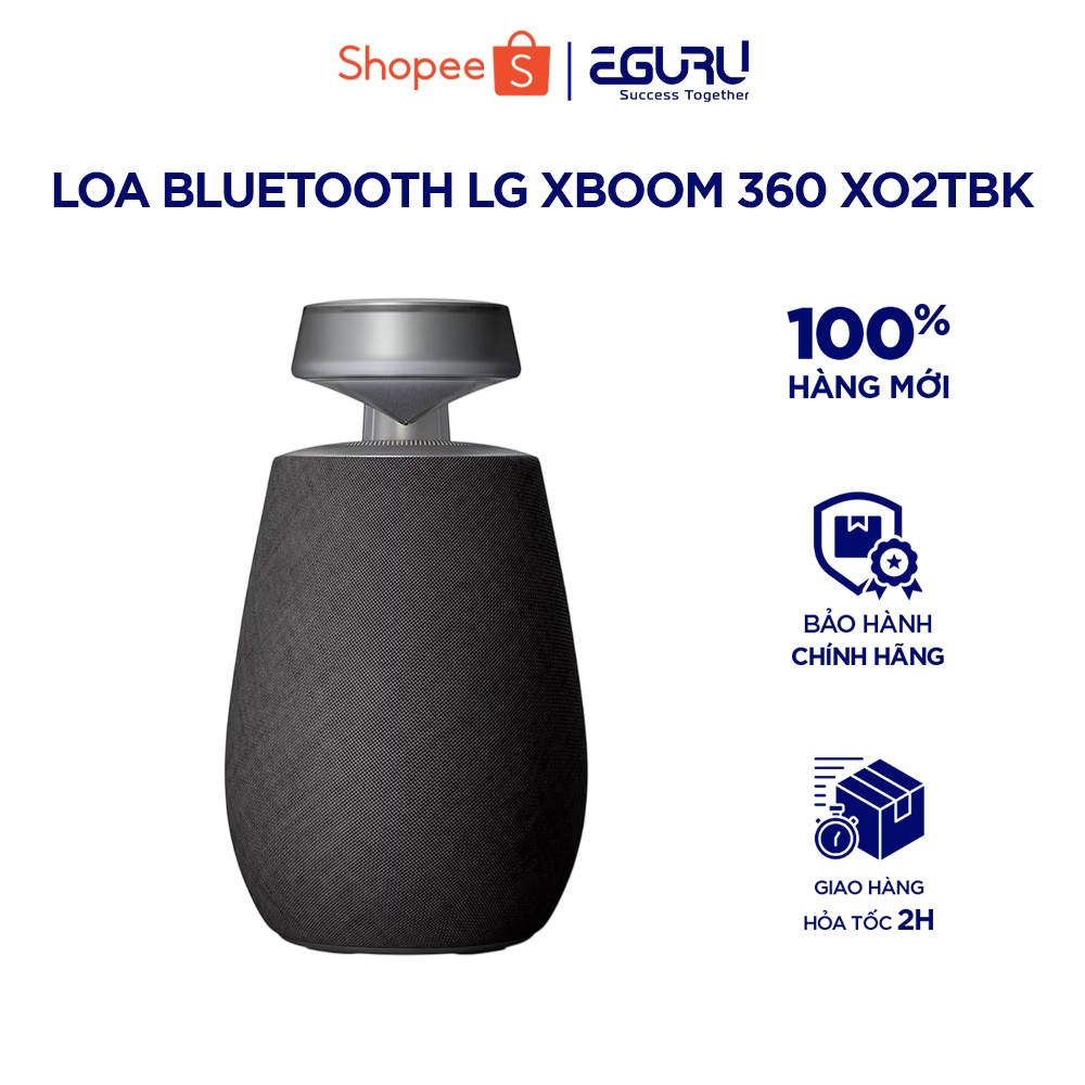 Loa LG Xboom 360 XO2TBK - Kết nối bluetooth - Pin bền 15 giờ | Shopee ...